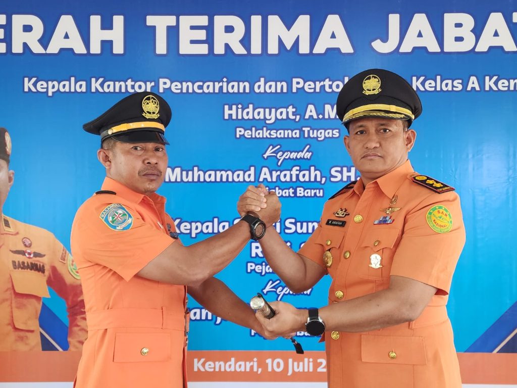 Muhamad Arafah Resmi Jabat Kepala Basarnas Kendari | DATASULTRA.COM